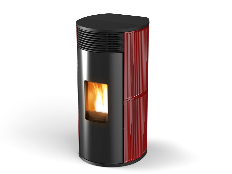 Wasserführender Design-Pelletofen - K&L MAGAZIN